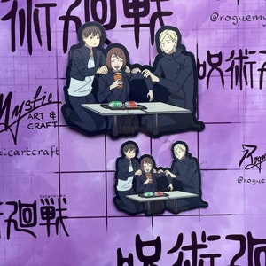JJK Stickers - JJK Akari Outro Inspired Stickers -gojo Stickers - Shoko ...