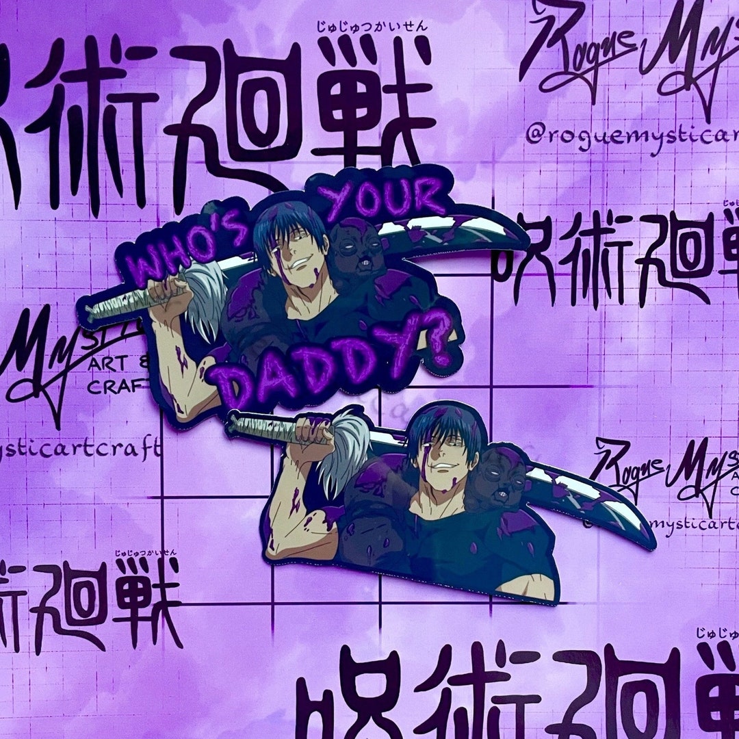 JJK Stickers - Toji Stickers - Anime Stickers - Anime Men Stickers ...