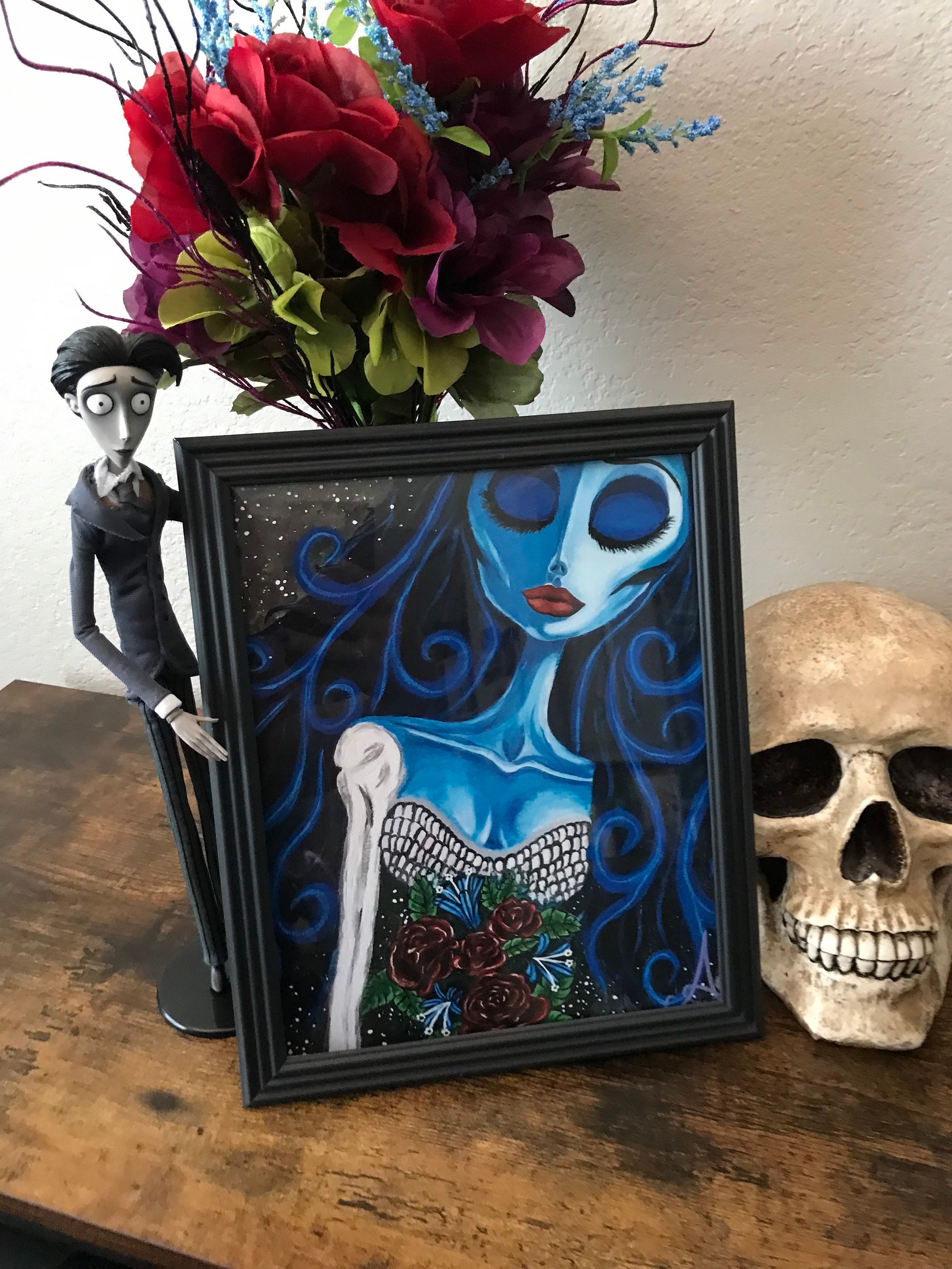 Skeleton Bride Art