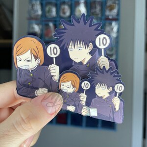 JJK Stickers - Yuji Nobara Megumi Stickers - Anime Kawaii Stickers ...