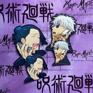 JJK Stickers - Gojo Stickers - Shoko Stickers - Geto Stickers - Anime ...