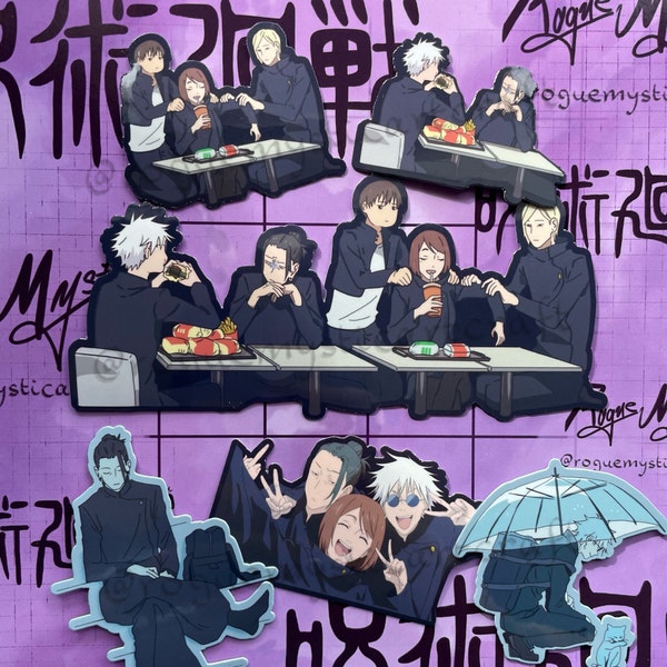 Anime Stickers Jjk - Etsy