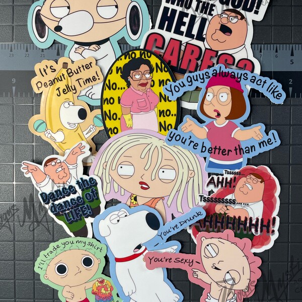 Peter Griffin Stickers - Etsy