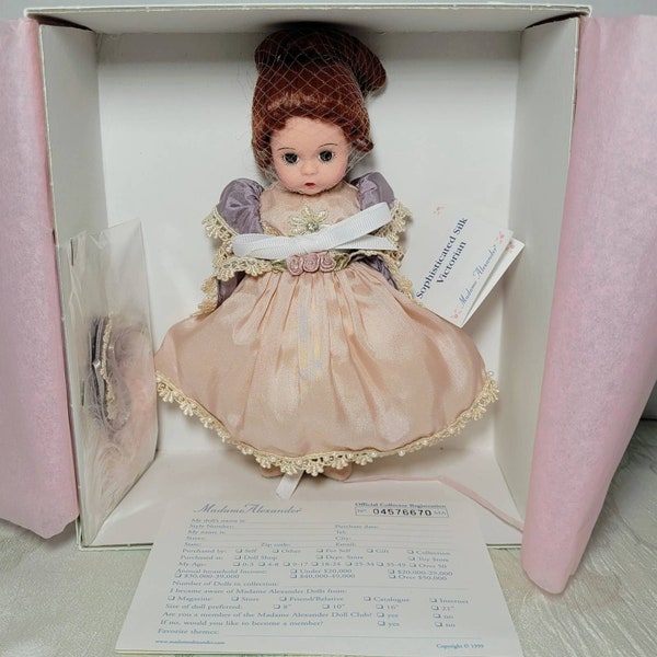 Madame Alexander Vintage Victorian Doll Etsy