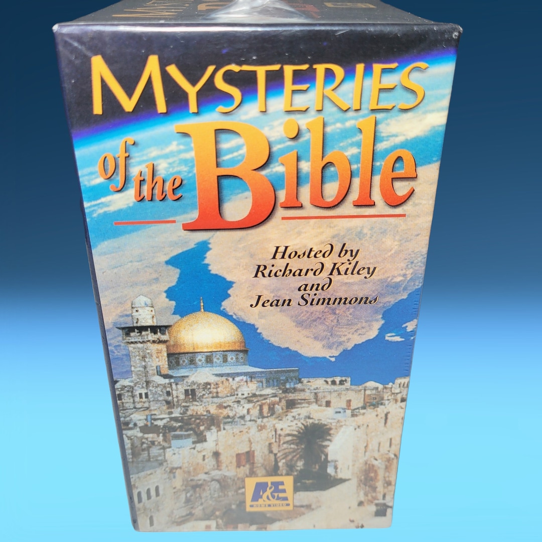 New "mysteries of the Bible" 4-VHS Documentary Host Richard Kiley ...