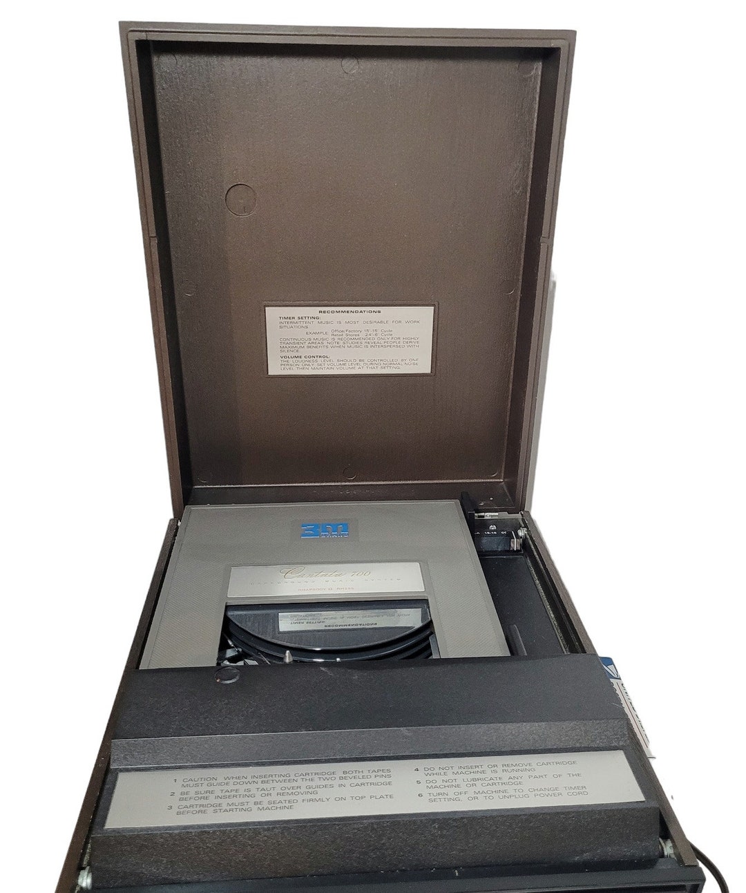 RARE Vintage 3M Cantata 700 Rhapsody II RH295 Background Music Systems ...