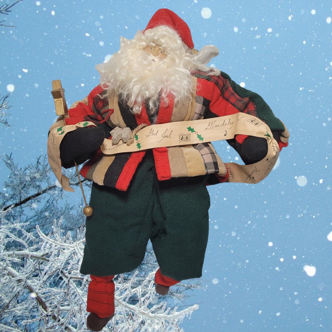 Vintage House of Hattan Musical Santa Wind up Ye Old Santa Maker ~ "we ...