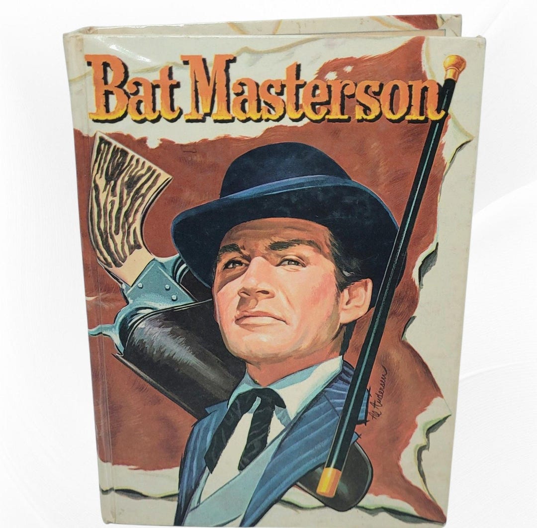 Vintage 1960 Bat Masterson Fiction Chapter Hardcover Book by Wayne C ...