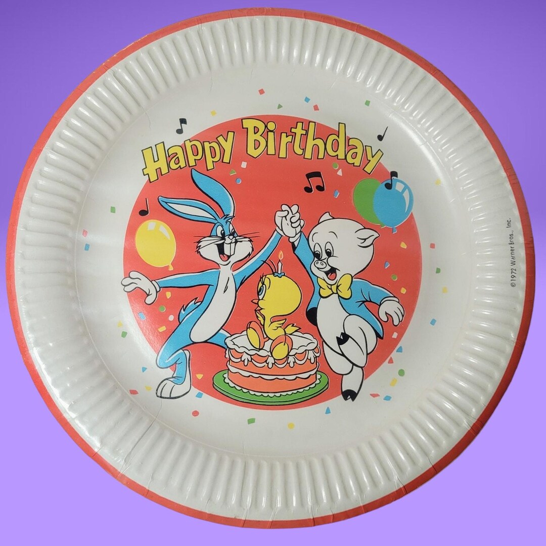 24 Vtg 1972 Warner Bros Tweety Bird Bugs Bunny & Porky Pig Looney Tunes ...
