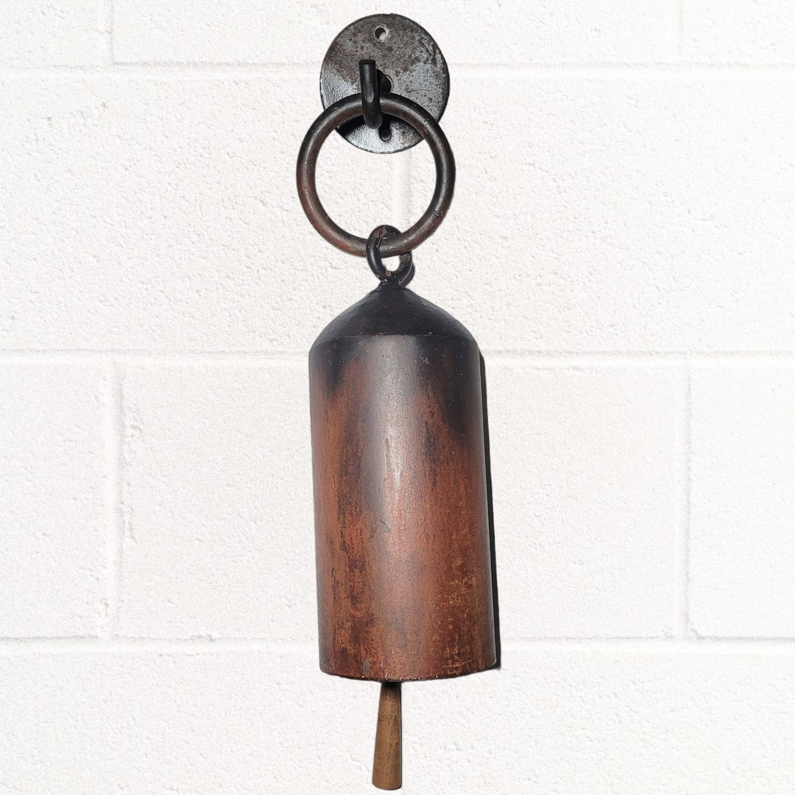 Vintage American Artist Tom Torrens Minimalist Bell Welded Steel Door ...