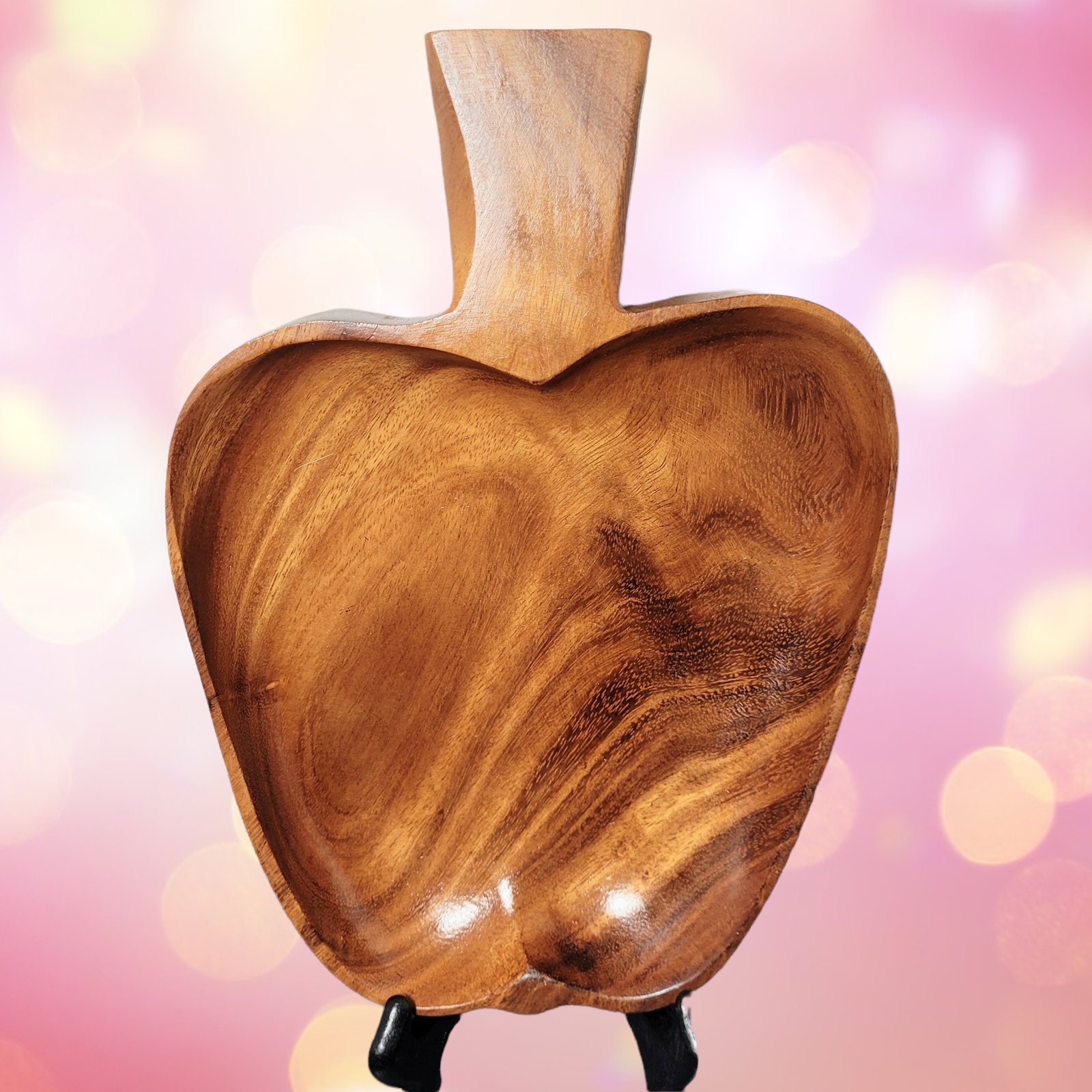 1960's Vintage Mid Century Modern Genuine Monkey Pod Wood - Etsy