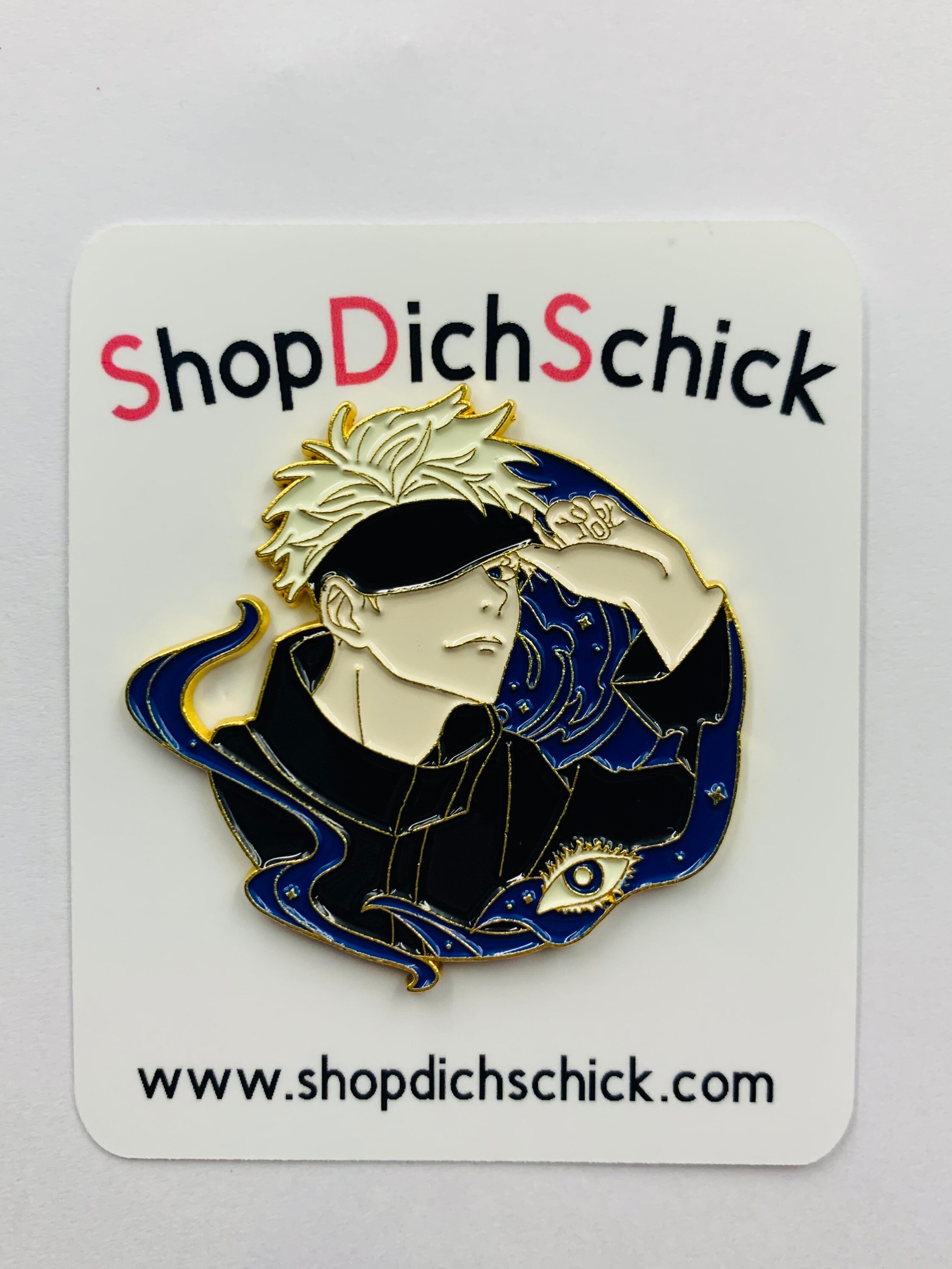 New Enamel Pin Anime Satoru Gojo Metal Plug Gift Birthday 1pcs | Etsy