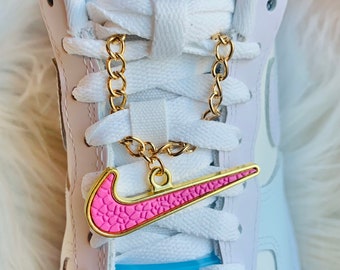 Nike Gold Chain | Etsy