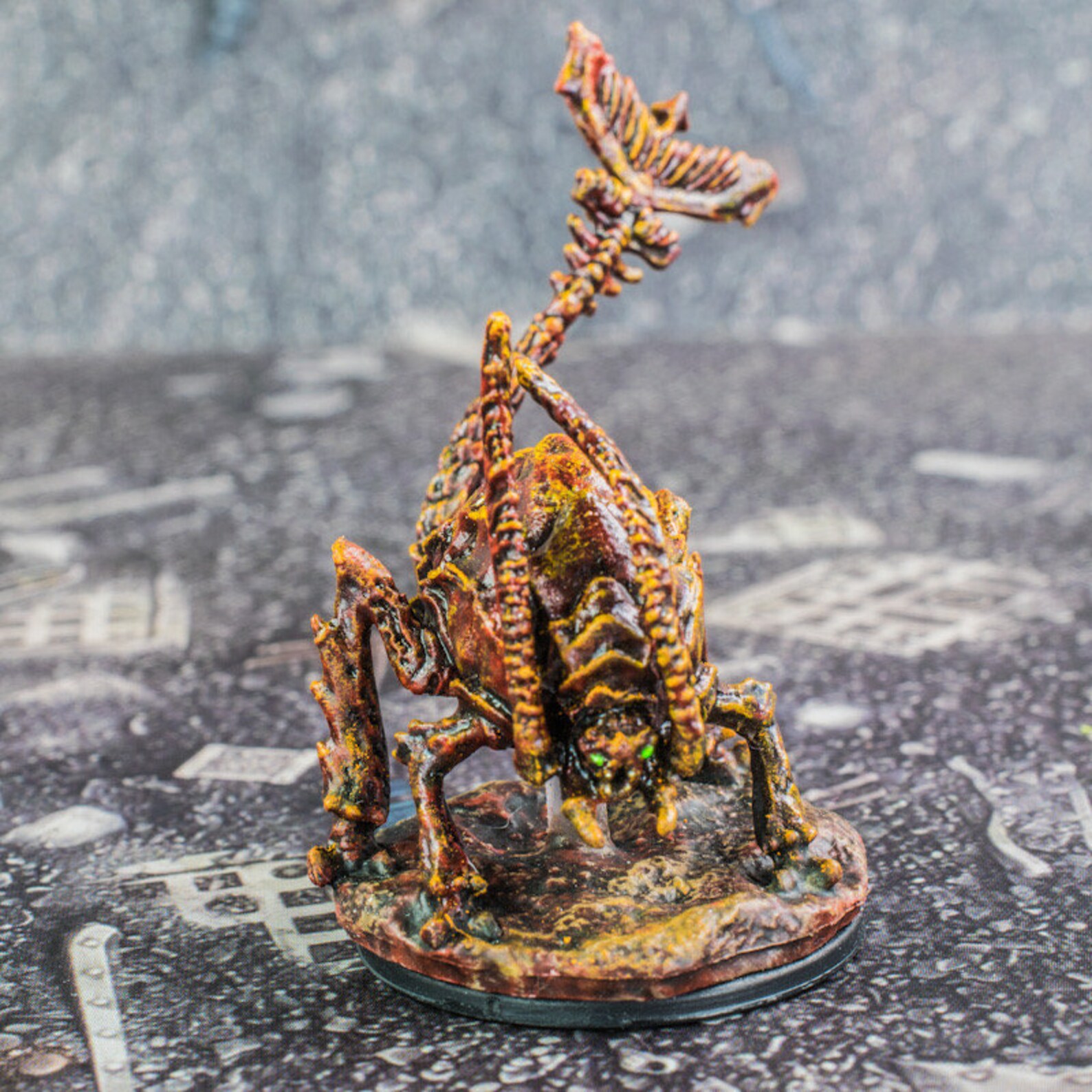 Rust Monster Hand Painted Dungeons & Dragons Pathfinder | Etsy