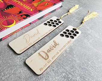 School Leaver Personalised Bookmark | Gift Teacher Pupil Student ...