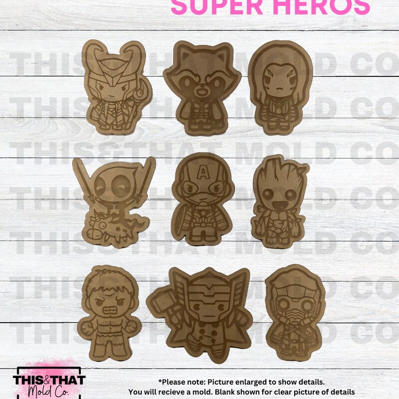 Super Hero Mold - Etsy