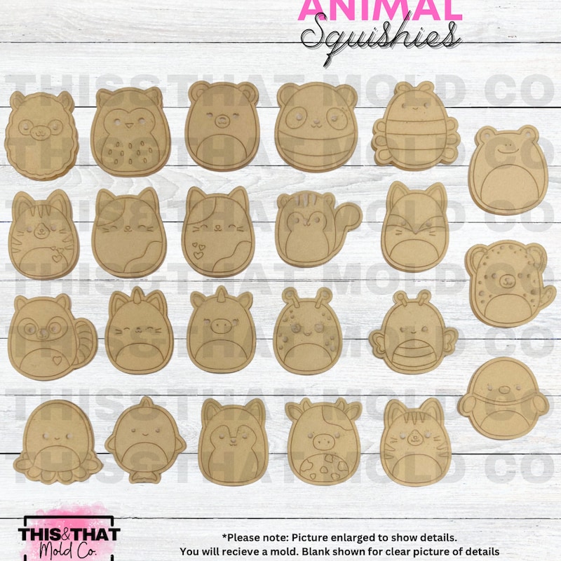 Silicone Squishy Molds - Etsy