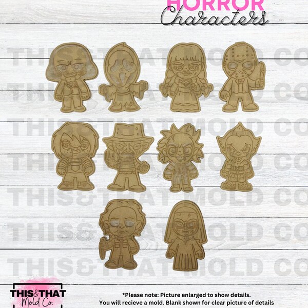 Silicone Horror Mold - Etsy