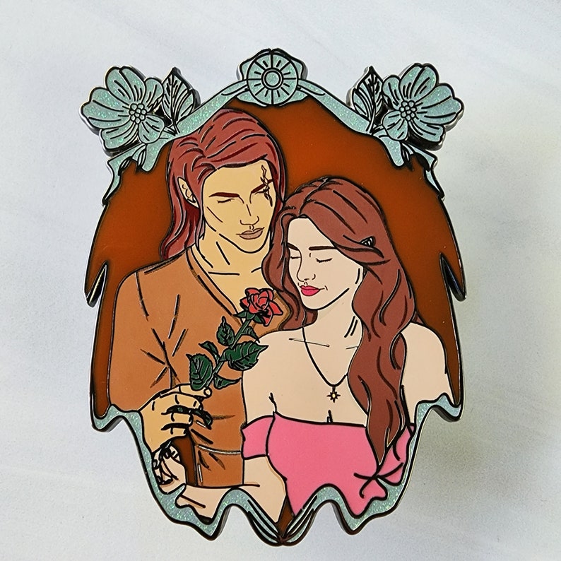 ACOTAR Couples Elucien Elain and Lucien 3 Enamel Pin - Etsy