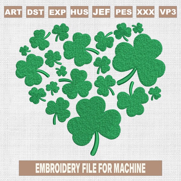 Embroidered Shamrock - Etsy