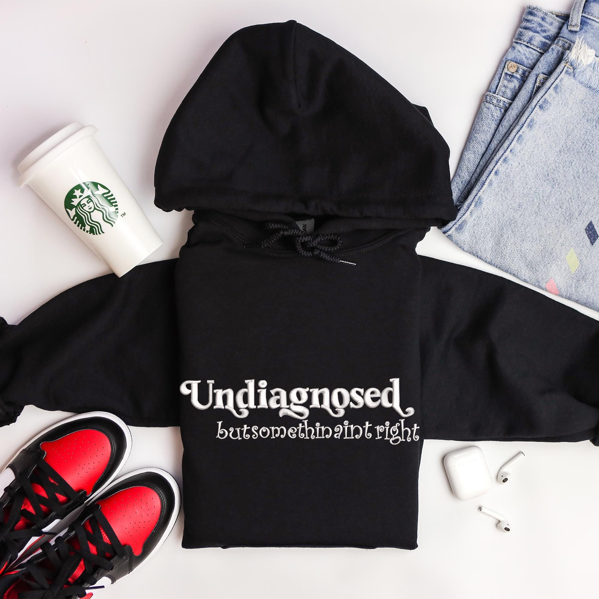 Sarcastic Embroidery Designs, Undiagnose Embroidery Pattern, Embroidery ...