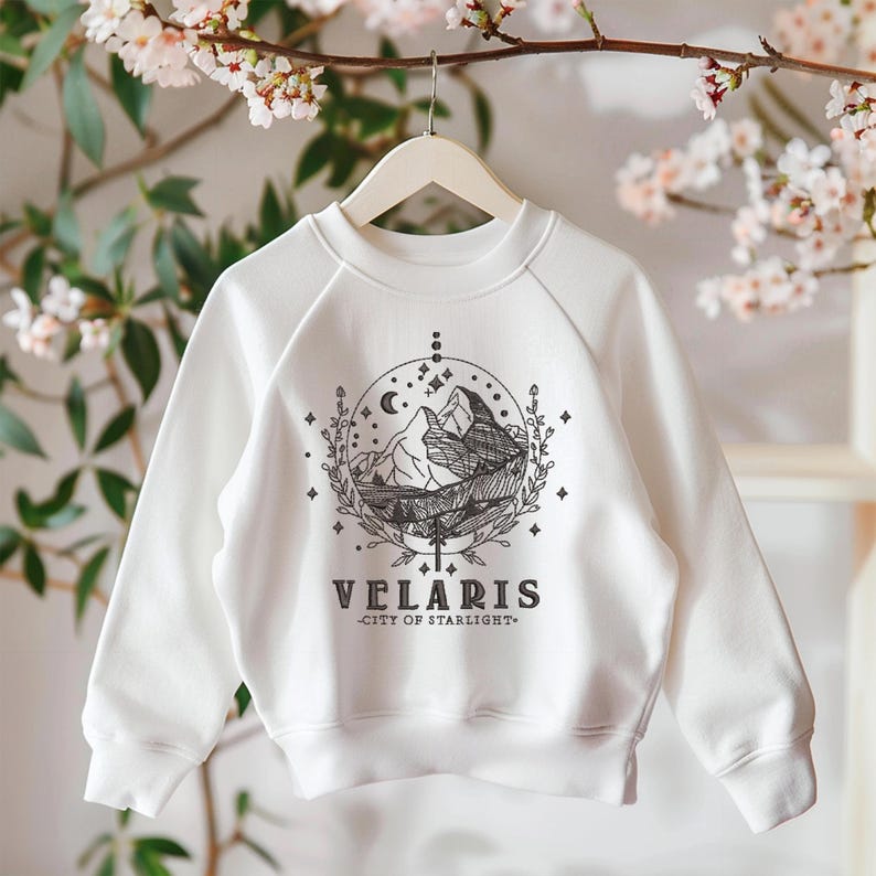 5 Files Velaris City Embroidery Designs, the Night Court Embroidery ...