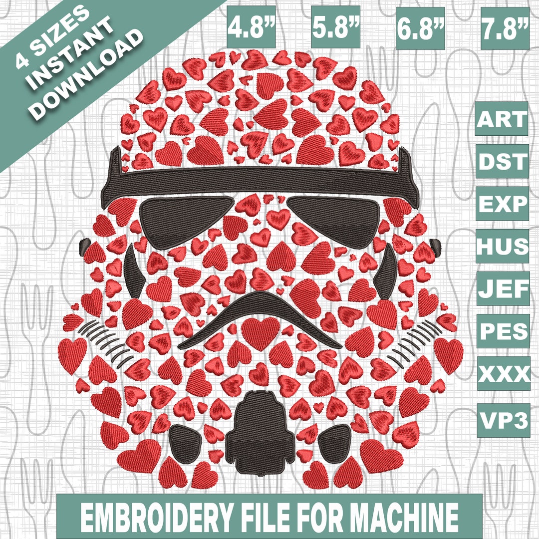 Happy Valentine Embroidery Designs Files, Valentine's Day Embroidery ...