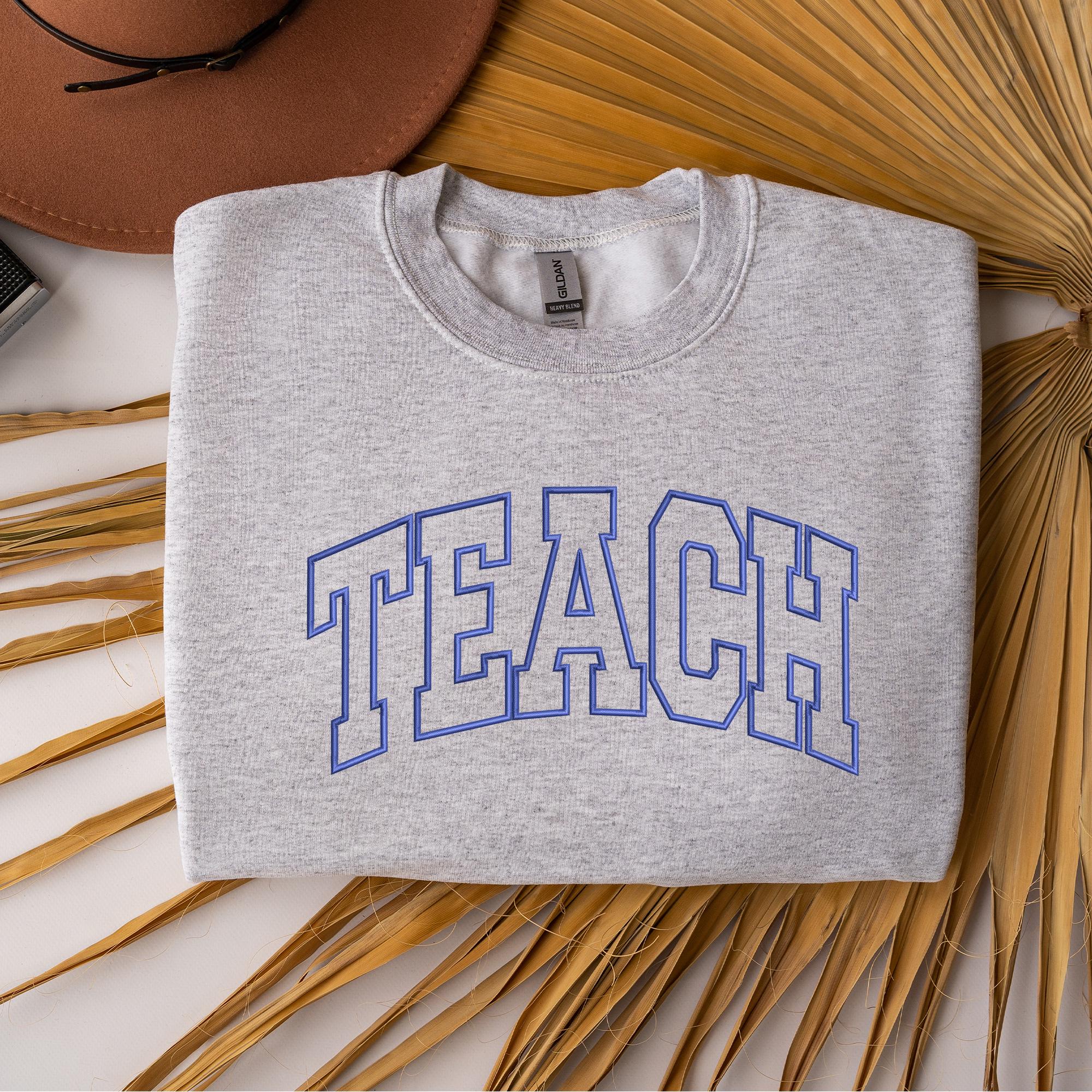 Preppy Teacher Life Applique Embroidery Designs, Teacher Embroidery ...