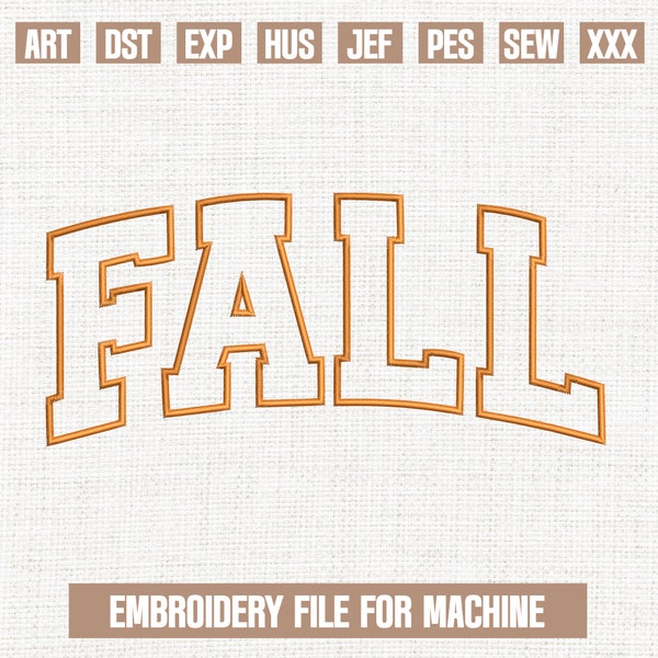 Fall Applique - Etsy