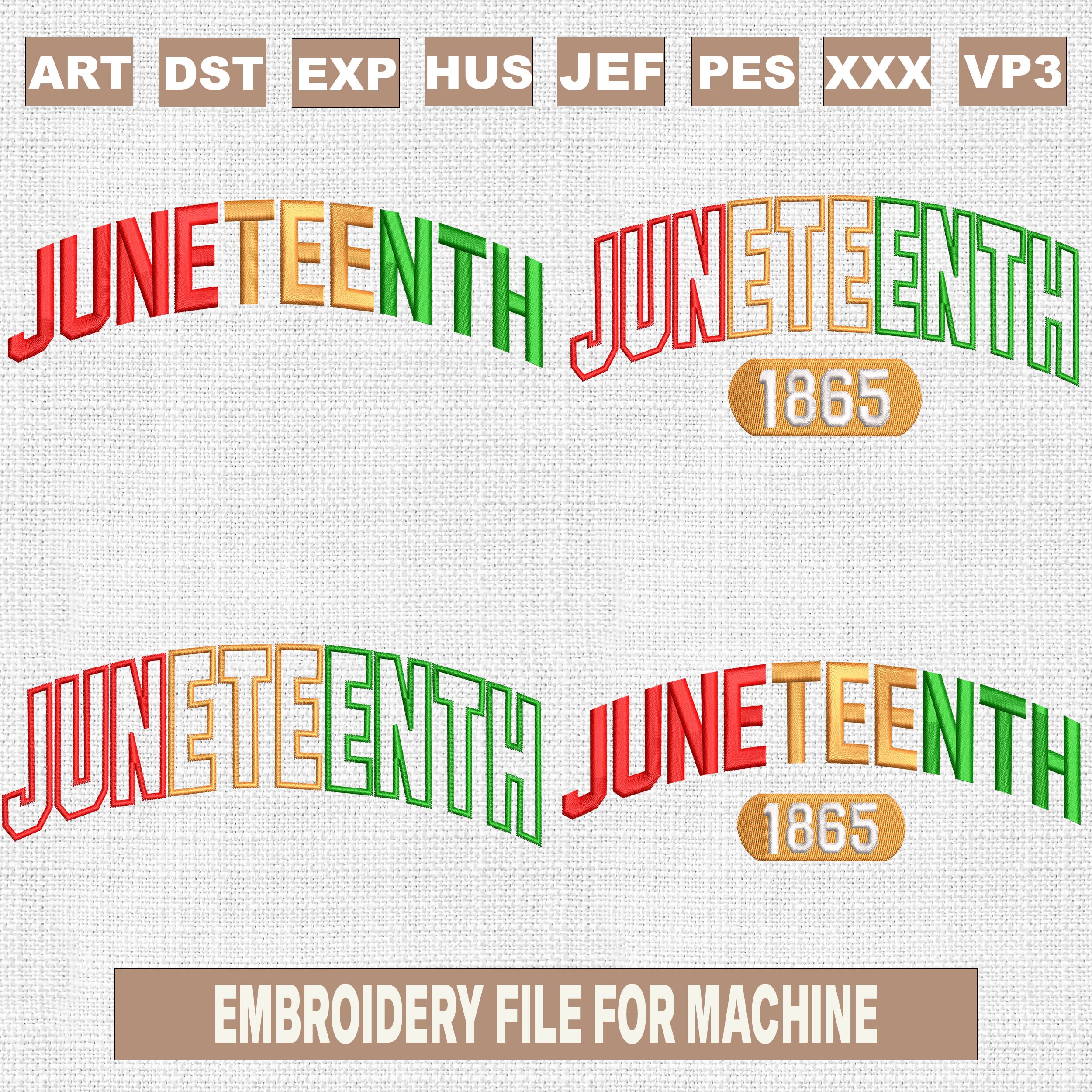 25+ Juneteenth Embroidery Designs, Bundle Juneteenth Embroidery Pattern ...