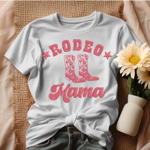 Rodeo Mama Embroidery Designs, Western Boots Embroidery Pattern ...