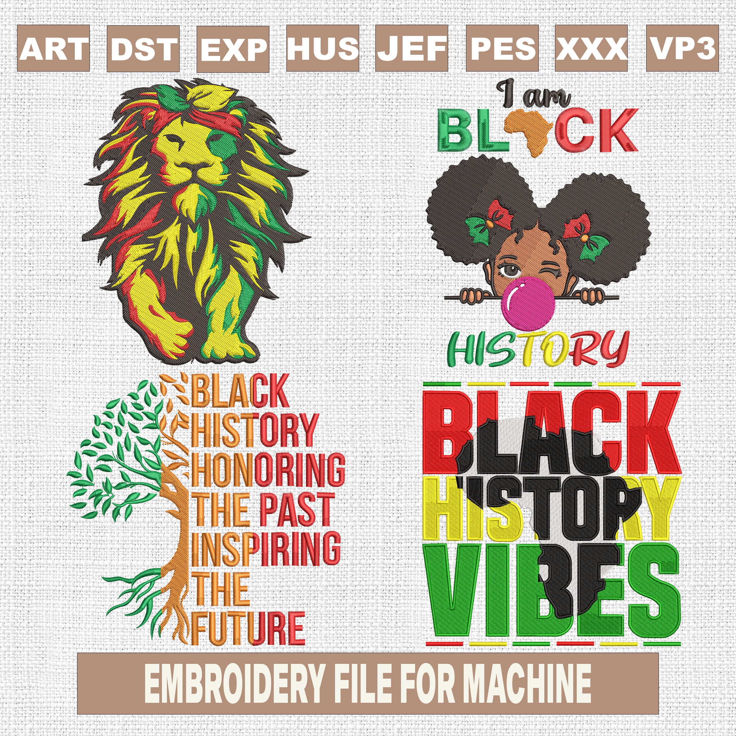 25+ Juneteenth Embroidery Designs, Bundle Juneteenth Embroidery Pattern ...
