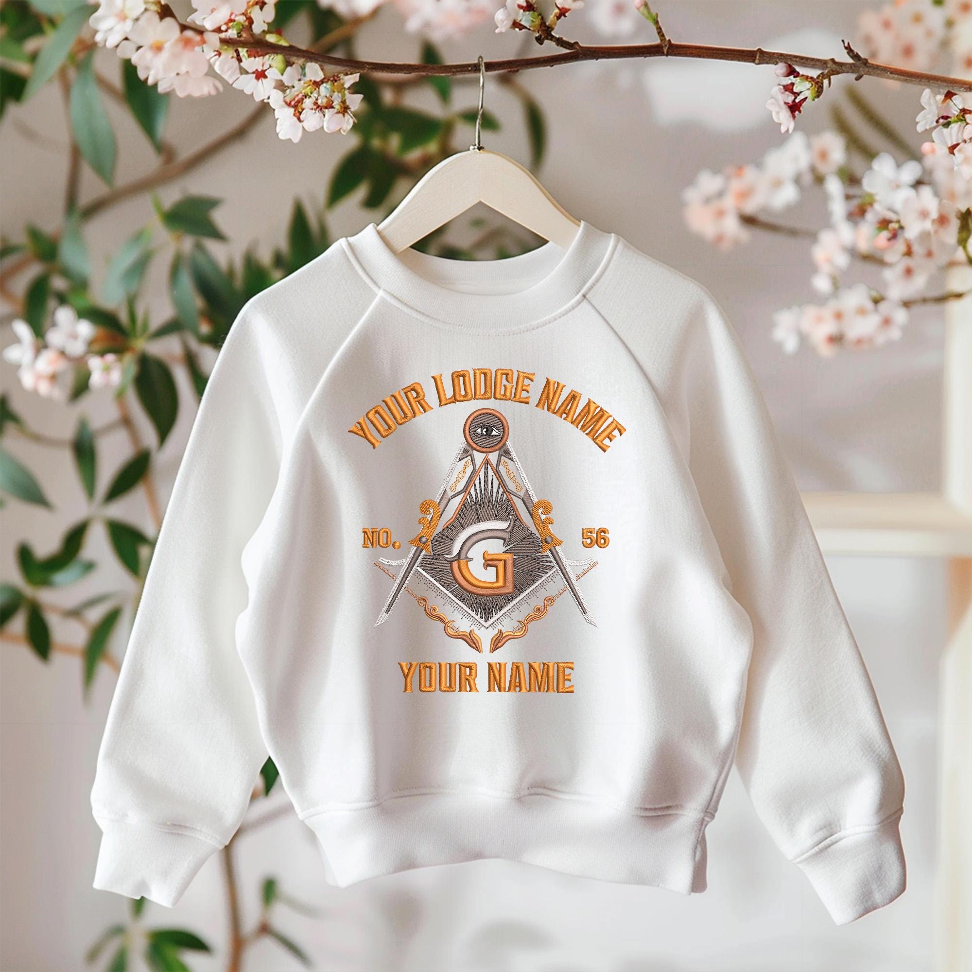 Freemason Square and Compasses Embroidery Designs, Masonic Embroidery ...