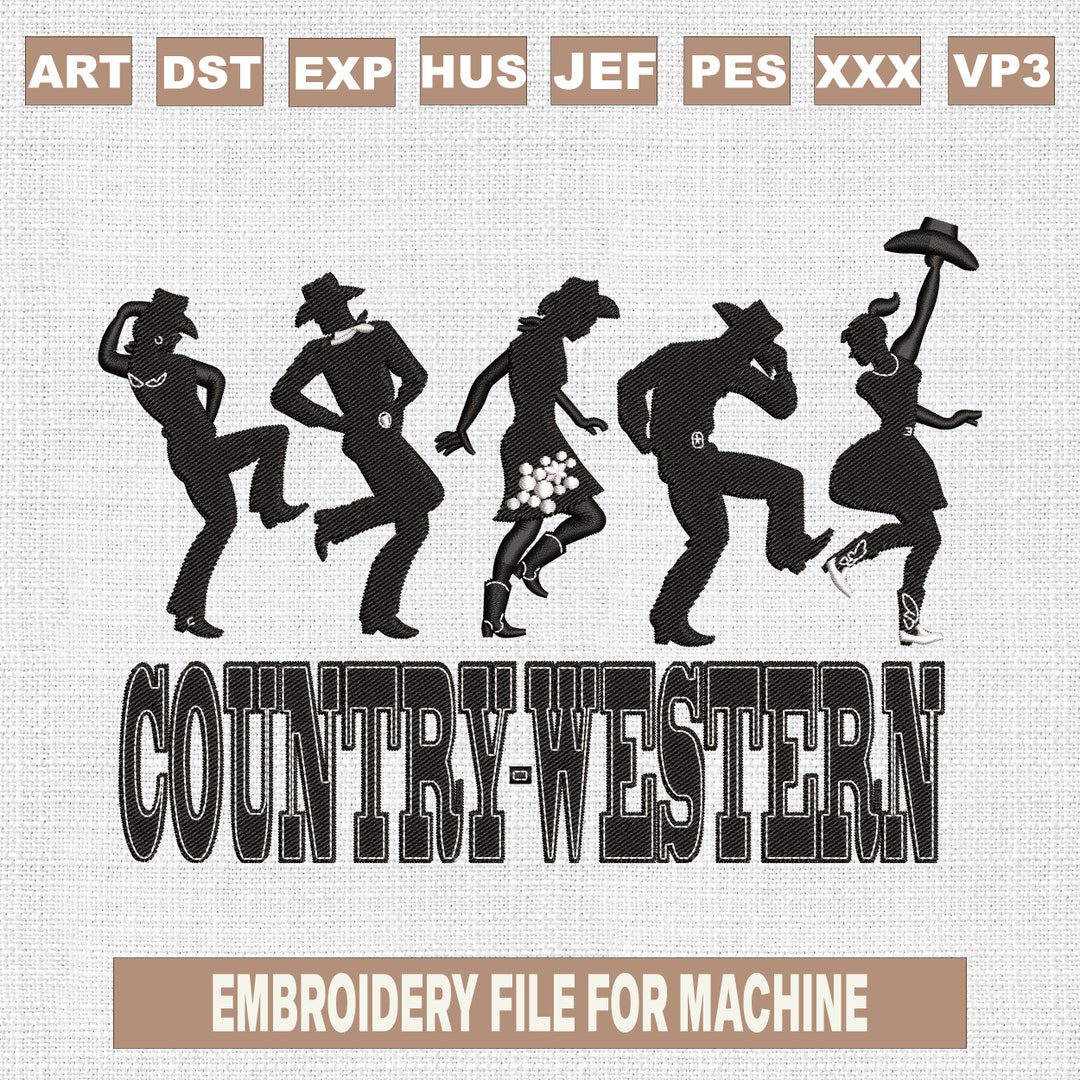 Country Western Embroidery Designs, Western Embroidery Pattern, Cowboy ...