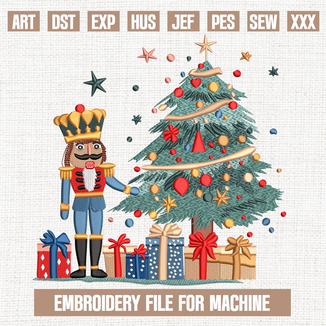 Toy Soldier Embroidery Designs, Nutcracker Boy Embroidery Pattern ...