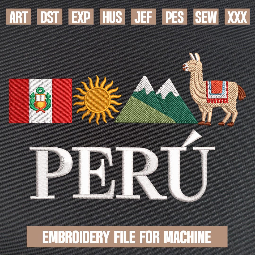 Peruvian National Embroidery Designs, Peruvian Culture Embroidery ...