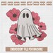 Halloween Floral Ghosts Embroidery Designs, Halloween Embroidery ...