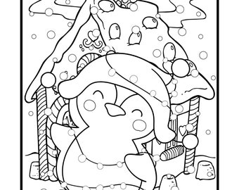 Christmas Coloring Pages, Santa, Presents, Snowman, Reindeer, Ornament ...