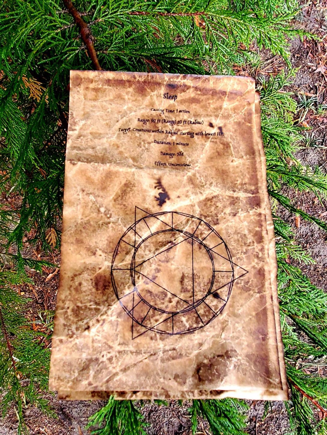 TTRPG Ancient Scrolls Spells - Etsy