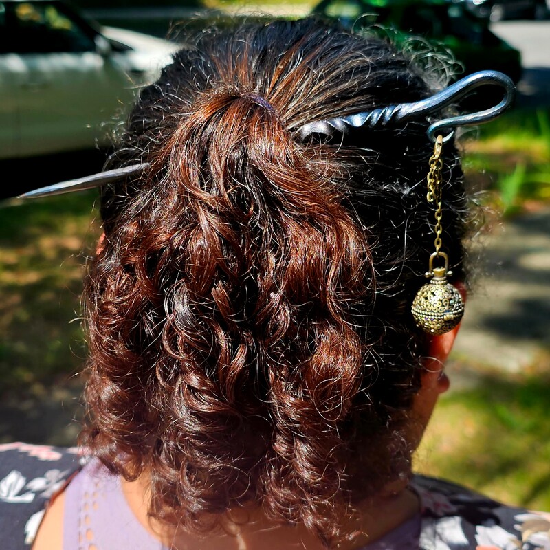 Forged Hair Stick Etsy