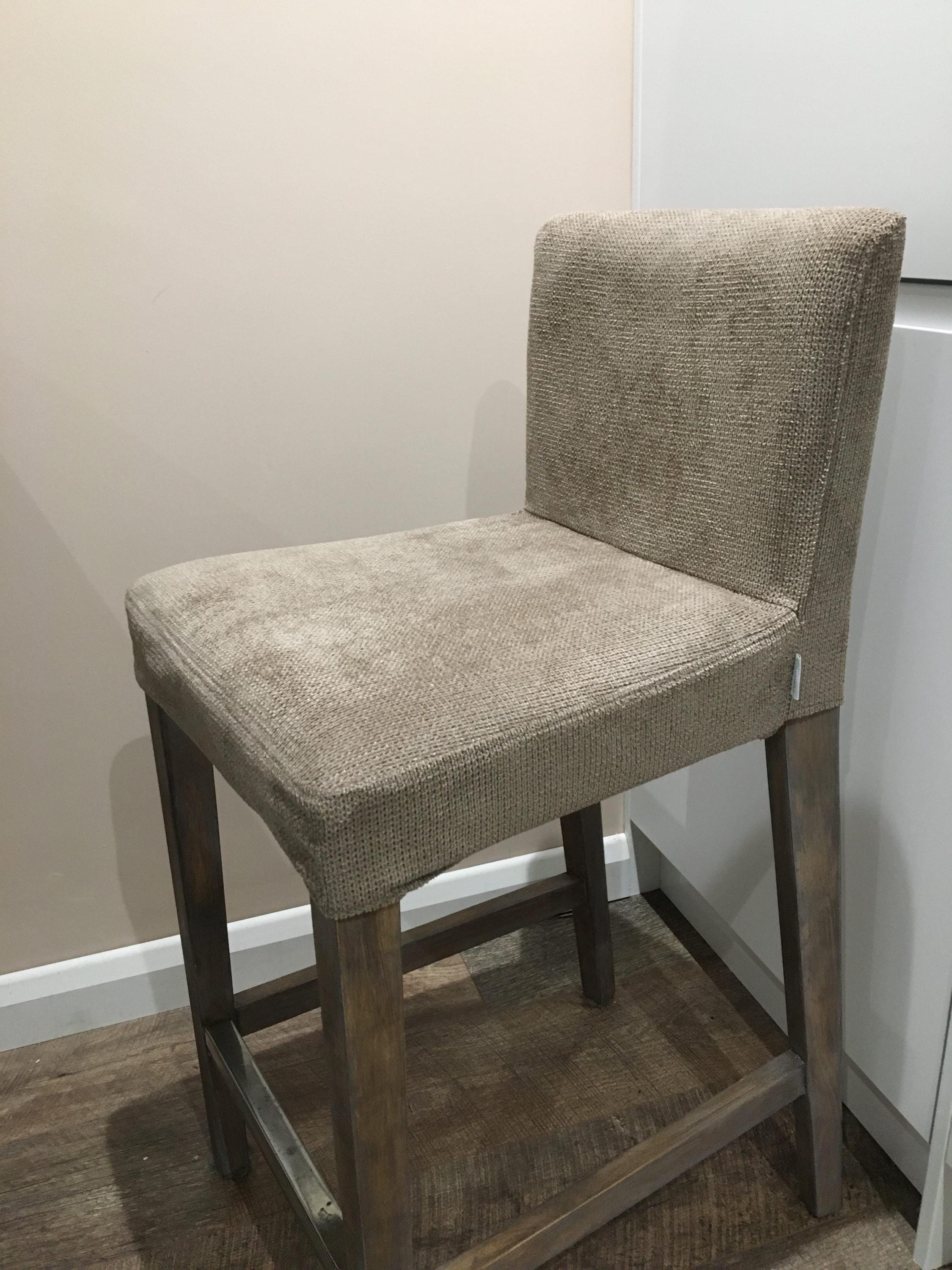 HENRIKSDAL Bar Stool Cover, Handmade Slipcover - Custom Made to Fit ...