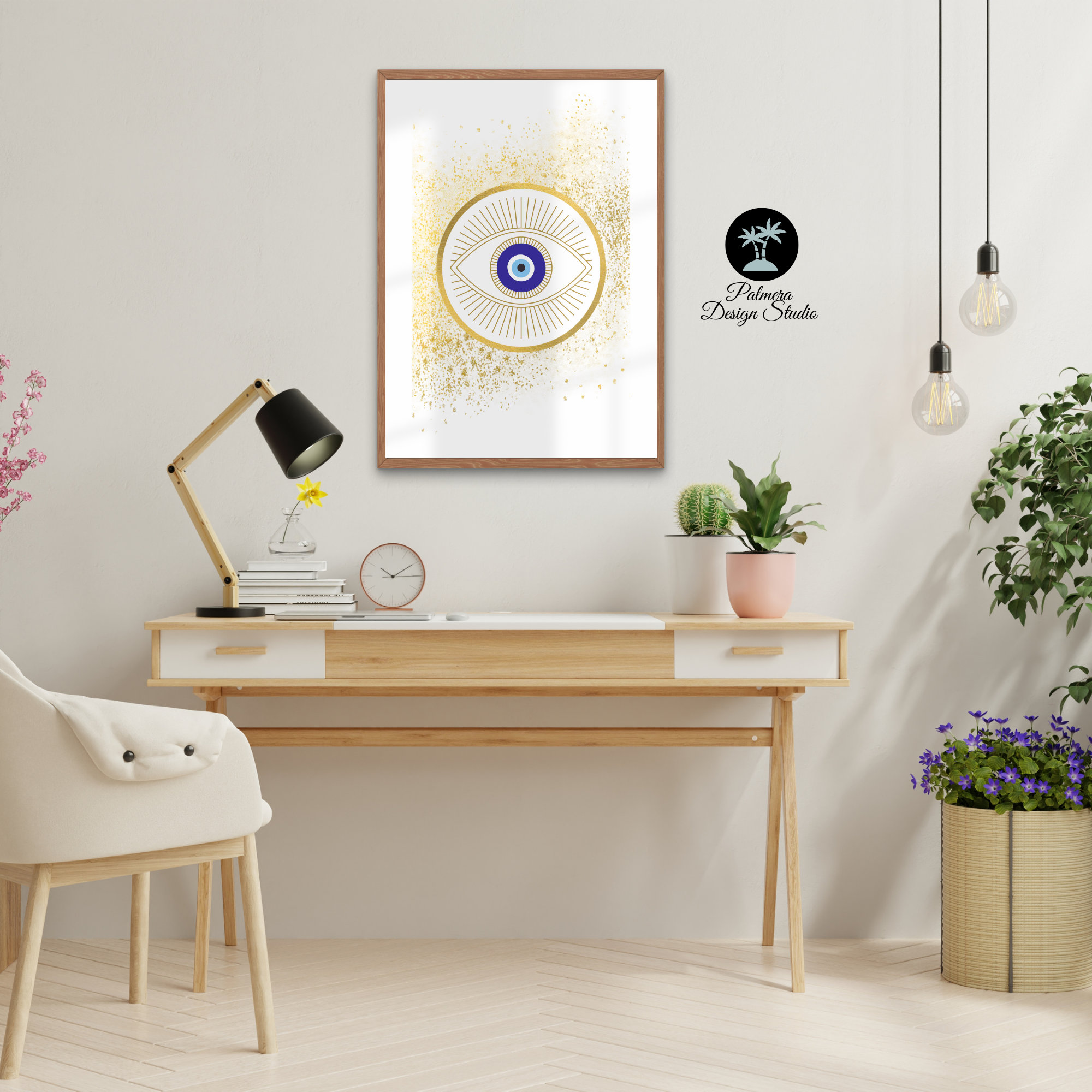 Evil Eye Wall Art Evil Eye Print Evil Eye Set of 3 Print Evil Eye ...