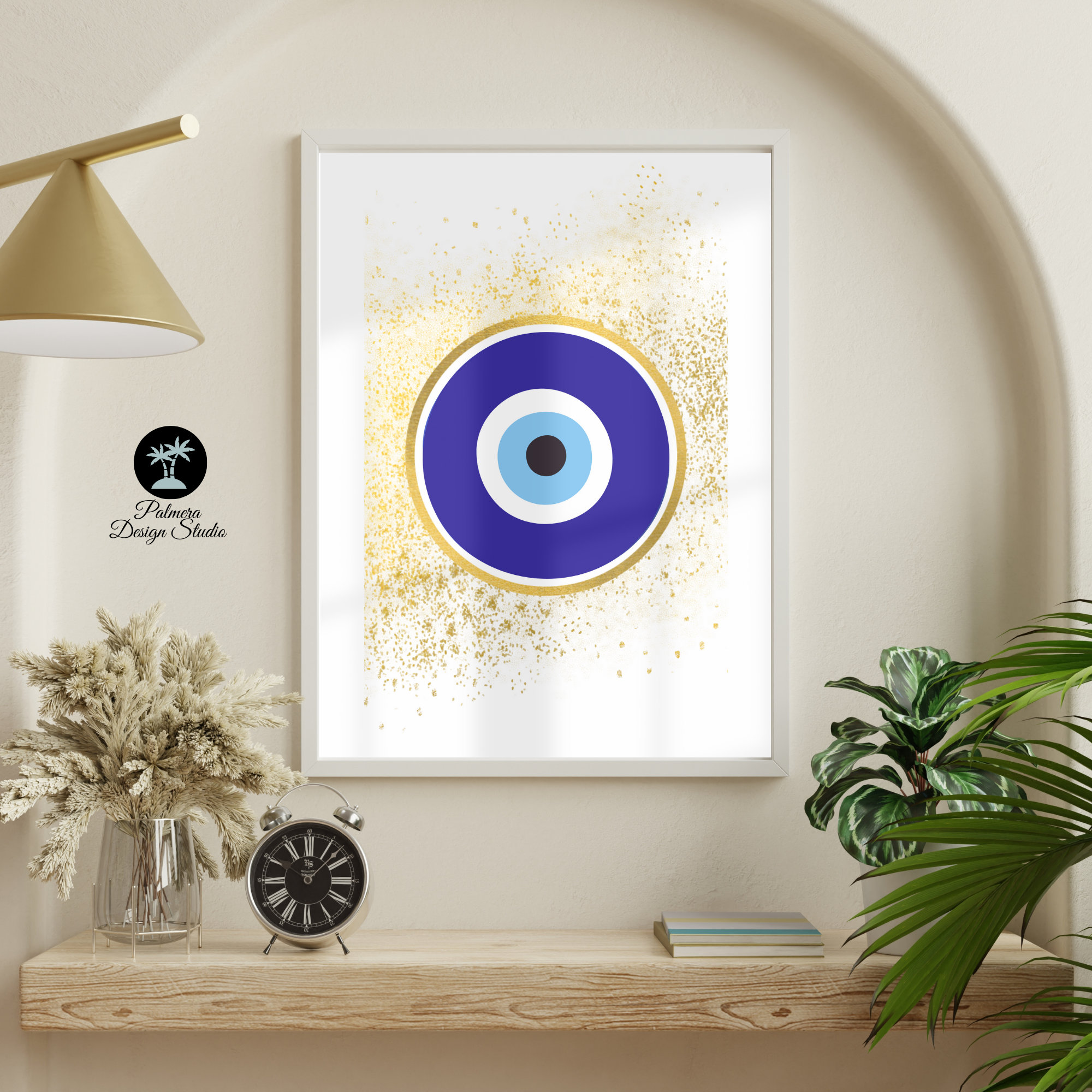 Evil Eye Wall Art Evil Eye Print Evil Eye Set of 3 Print Evil Eye ...