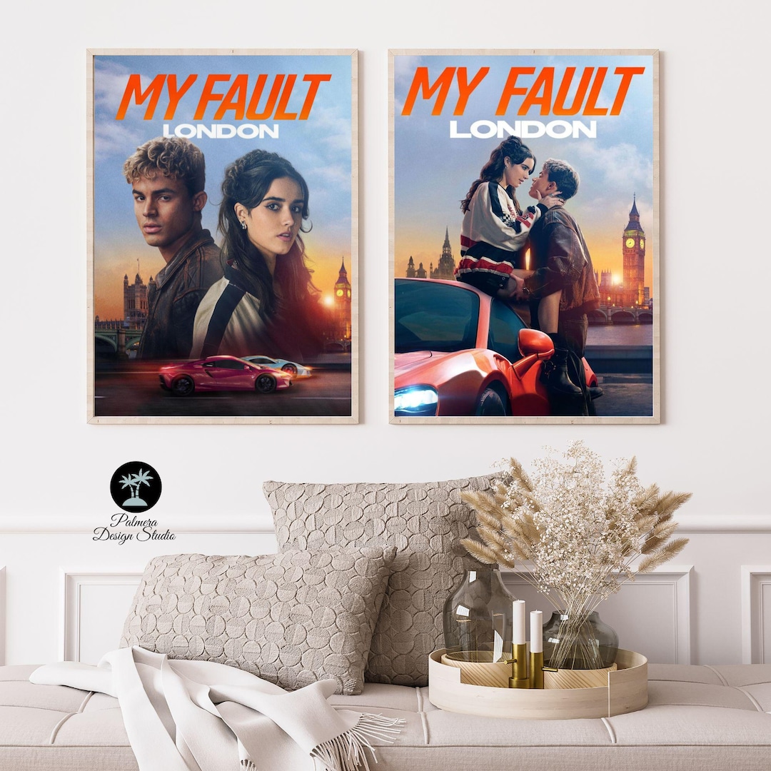 My Fault Poster Set | Culpa Mia Digitale Wandkunst | Nick und Noah ...