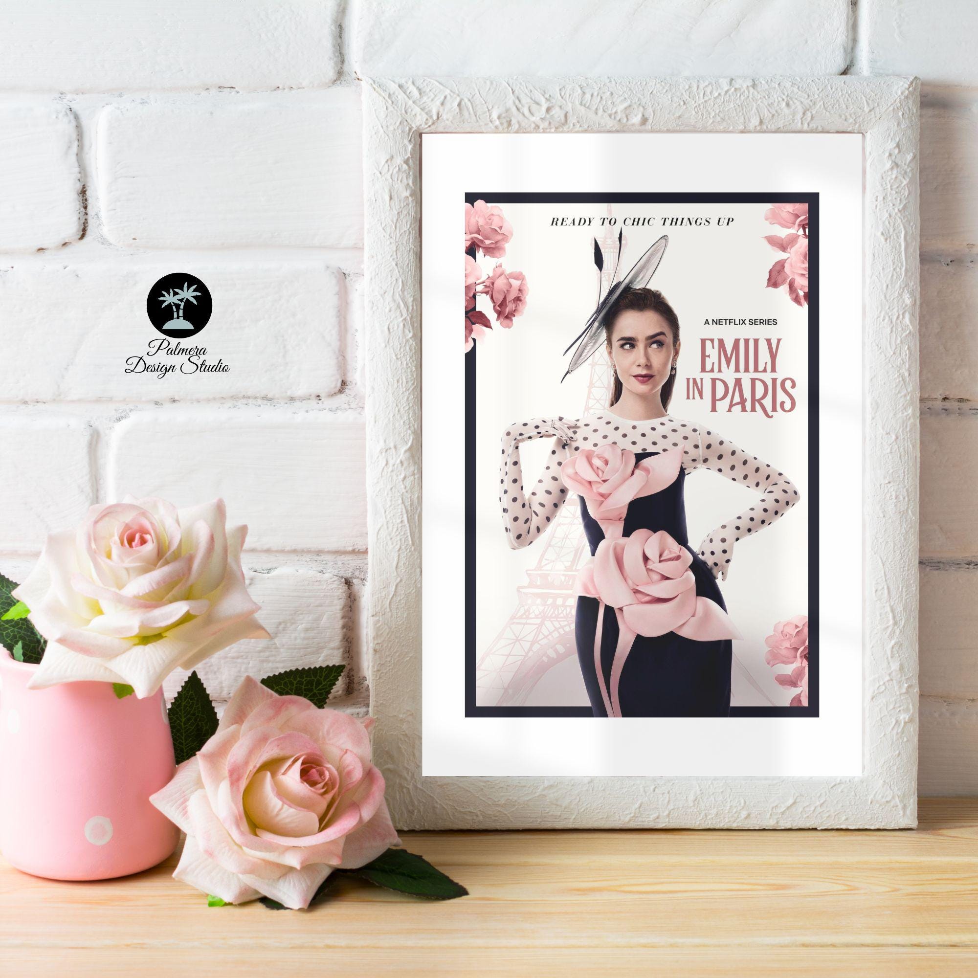 Emily in Paris Poster, Emily in Paris Wall Art, Emily in Paris Decor ...