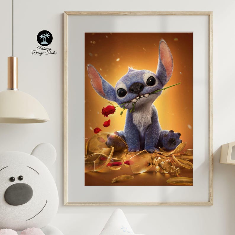 Lilo and Stitch Movie Poster Set | 3 Digital Prints | Cute Stitch Wall ...