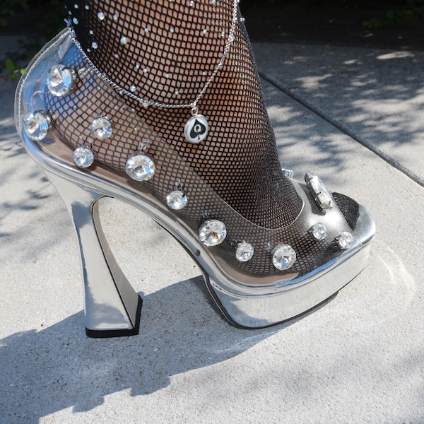 Queen Spade Anklet - Etsy