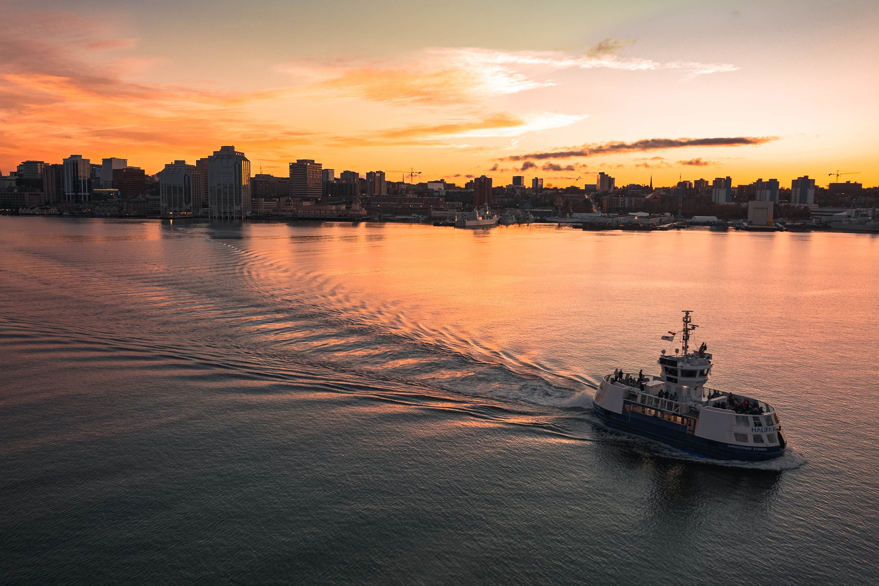 Halifax Skyline Sunset
