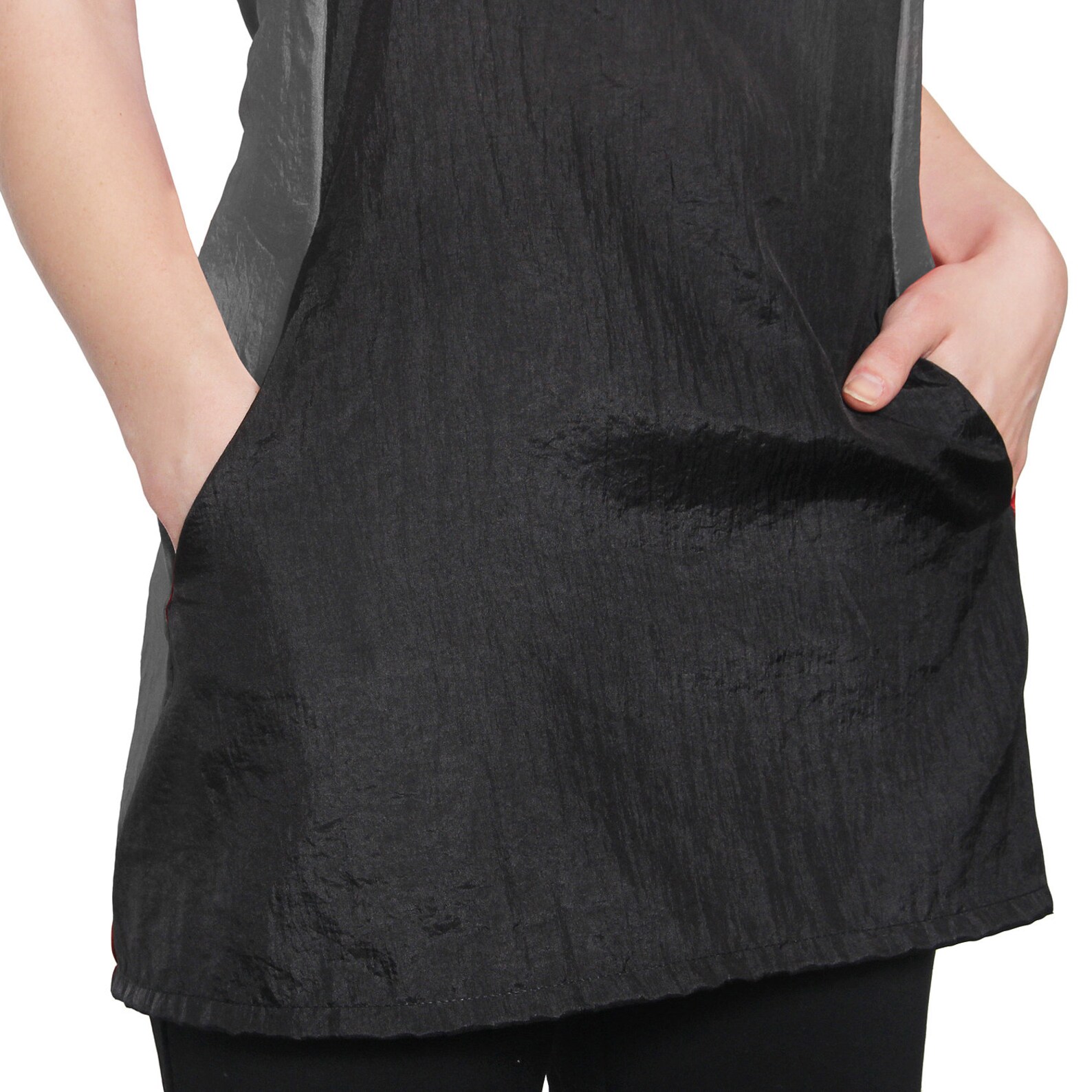 Figure Shaped Apron Professional Thigh Length with Hidden | Etsy