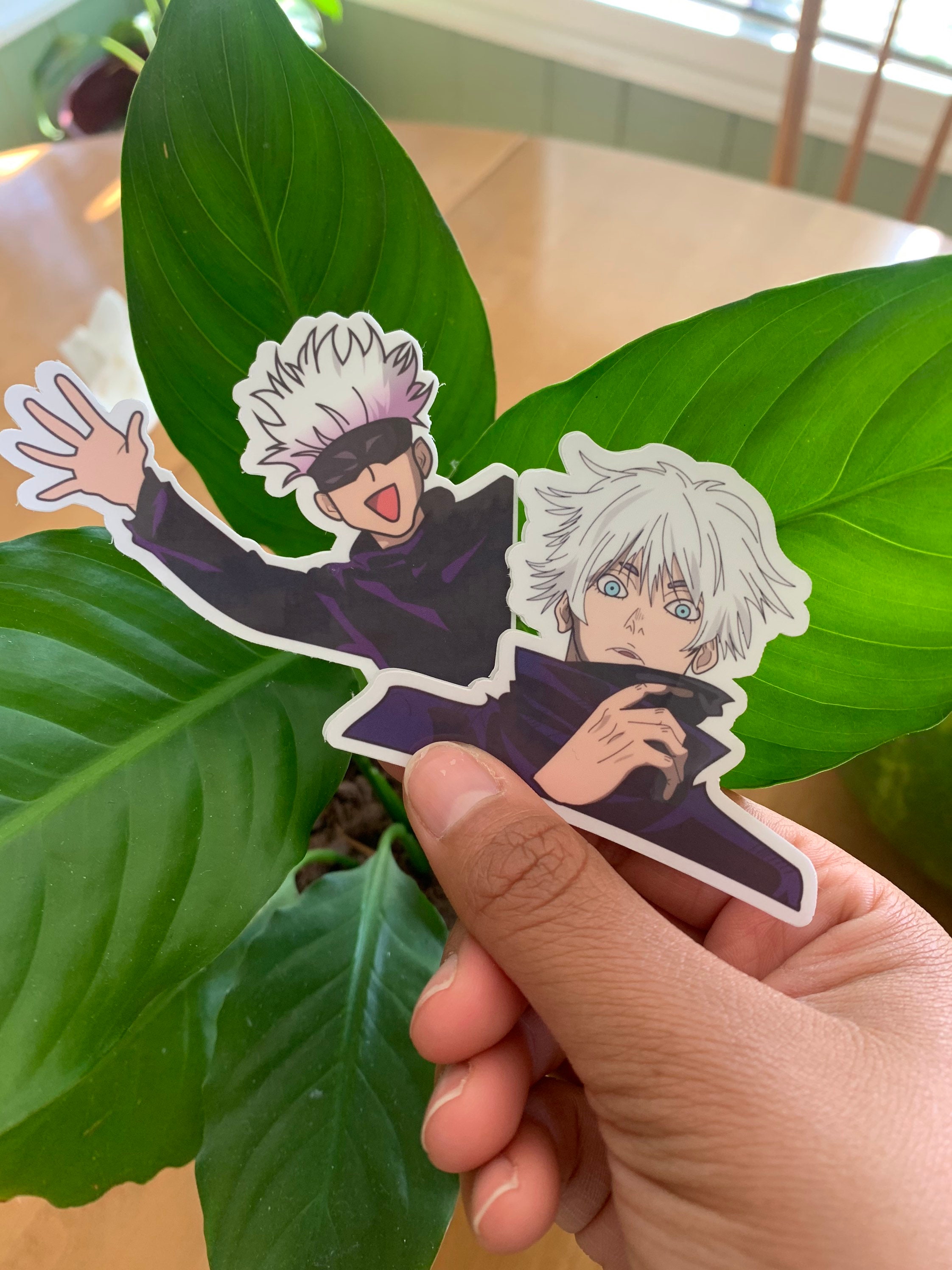 Gojo Satoru Weatherproof Stickers Jujustu Kaisen 2varieties - Etsy